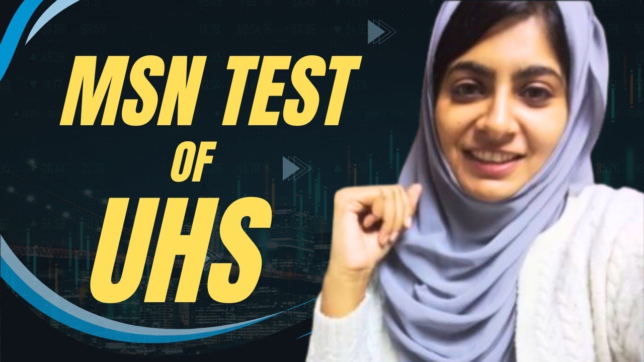Entry test of MSN from University of Health Science Lahore 💁 - YouTube