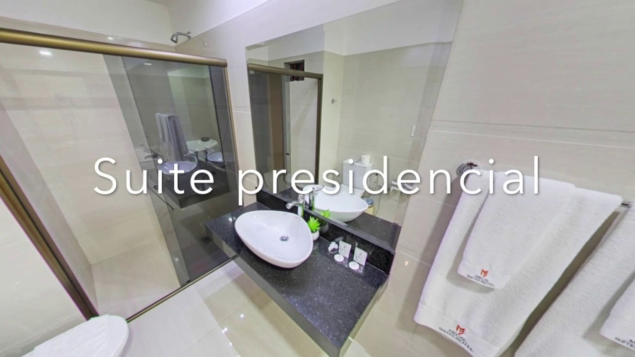Suite presidencial - Megal Suites HOTEL - www.hotelmegal.com.py - YouTube