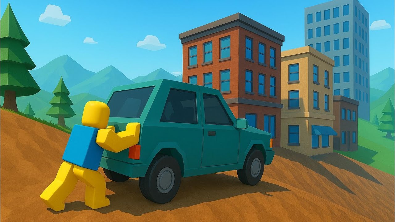 PUSH A CAR GAMEPLAY 5.0 - YouTube