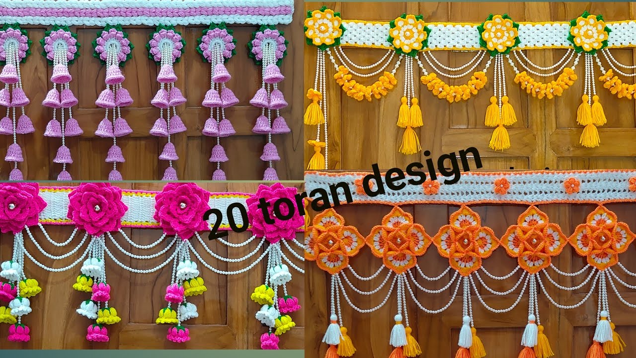 Unique and Designer toran design 🥰 Easy design for beginners 💞 Door ...