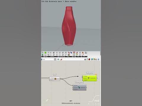Grasshopper - EX 26 - Surface box + Box morph - YouTube