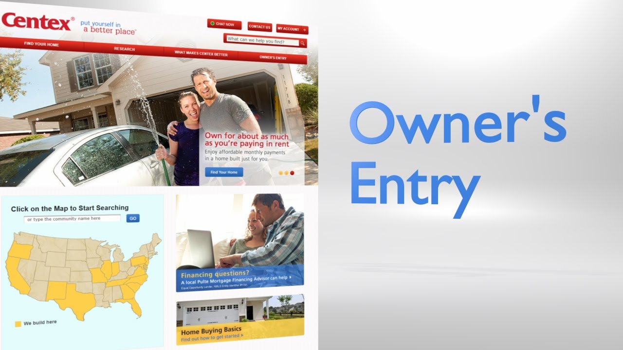 Centex Owner's Entry - YouTube