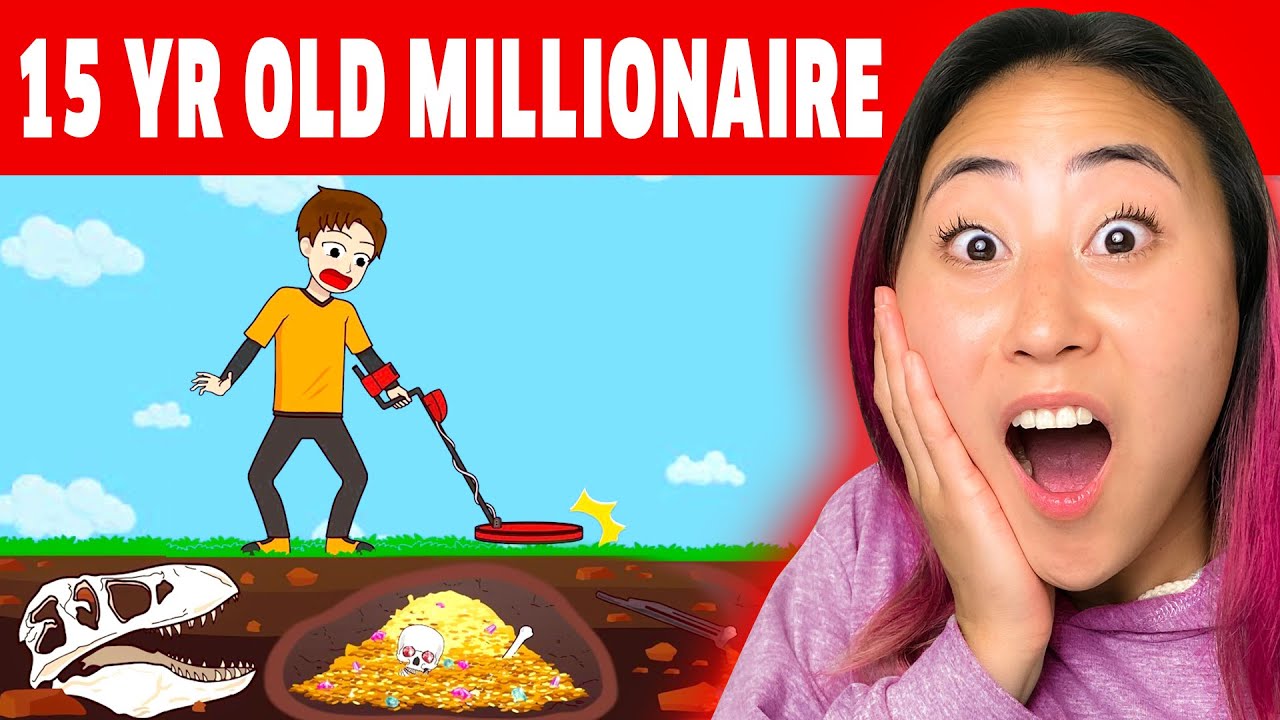 15 Year Old Becomes Millionaire!! (Animated Story Time) - YouTube