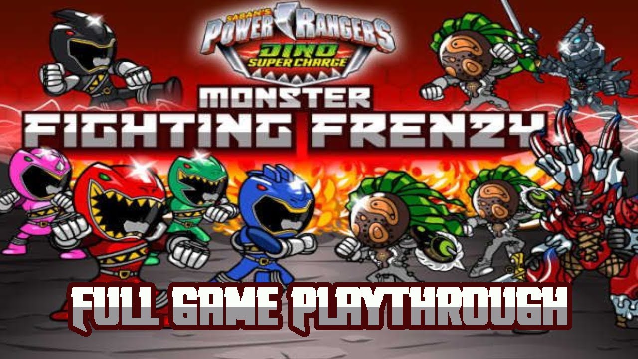 Power Rangers Dino Charge Monster Fighting Frenzy (PC Flash Game ...
