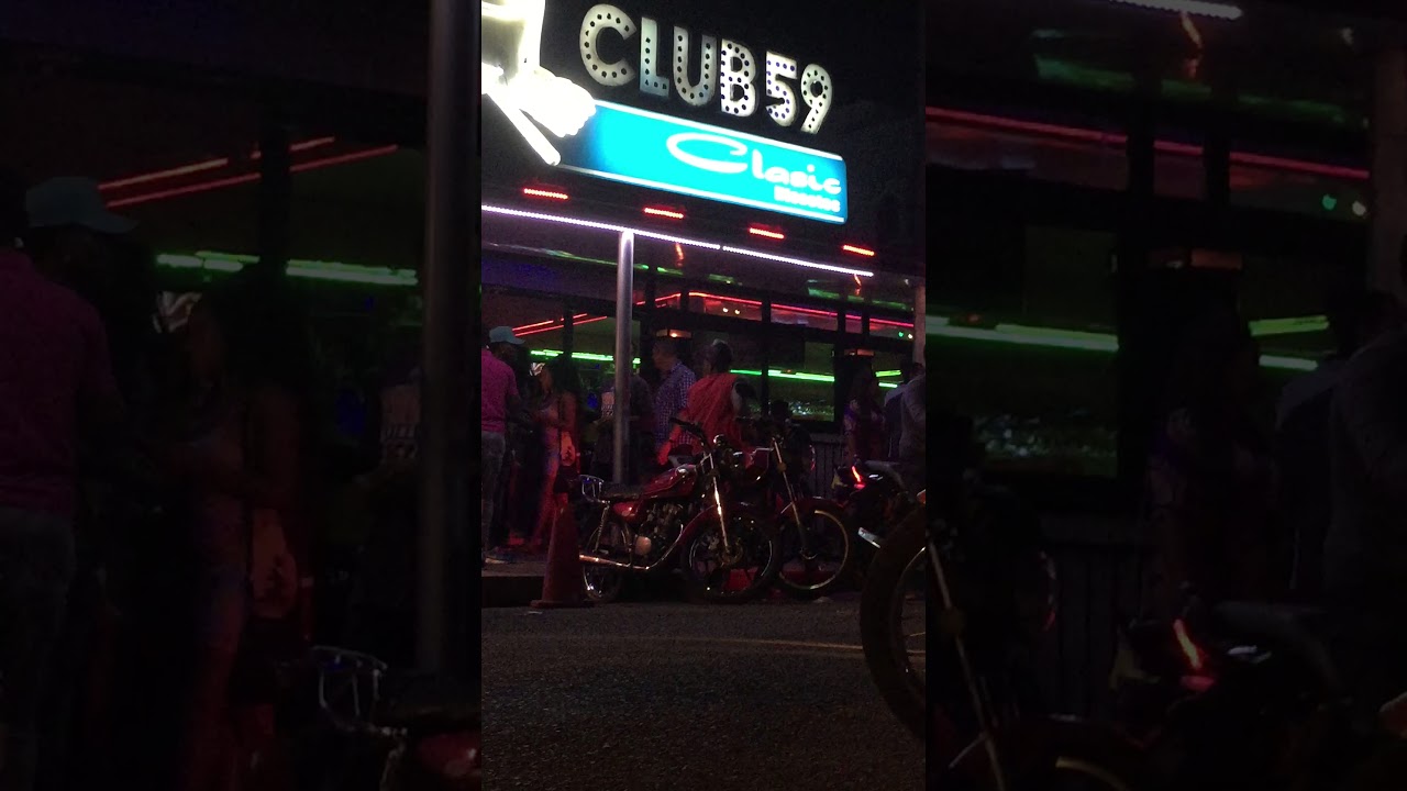Sosua repubblica dominicana club 59 notte - YouTube
