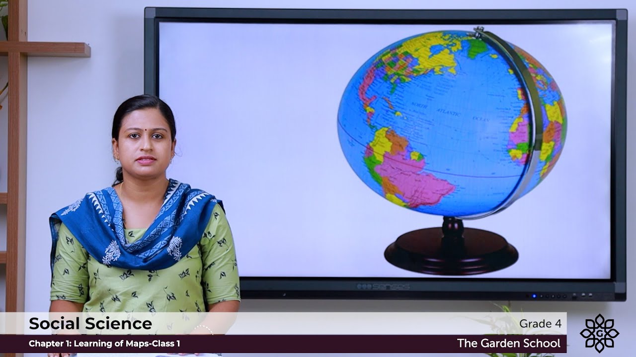 Grade 4 Social Science Chapter 1 Class 1 Maps and features of maps ...