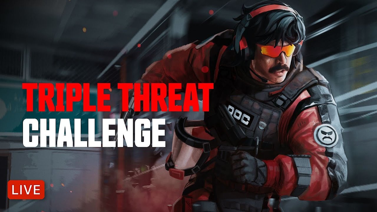 🔴LIVE - DR DISRESPECT - TRIPLE THREAT CHALLENGE WITH TIMTHETATMAN - YouTube