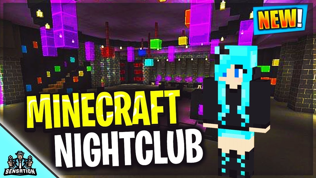 They Built a NIGHTCLUB In MINECRAFT - YouTube