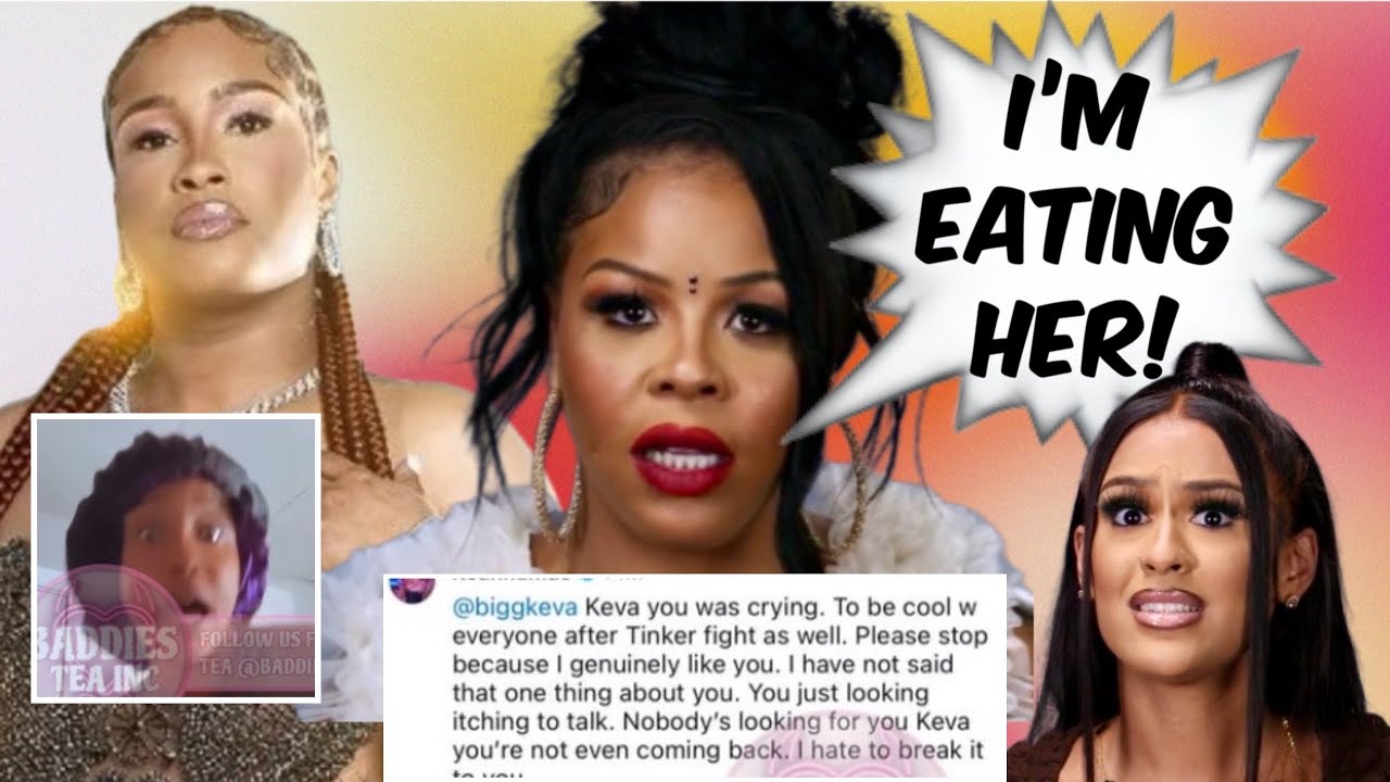 Tesehki UNLEASHES on BIg Keva Over Ahna Mac‼️ #BaddiesCaribbean - YouTube