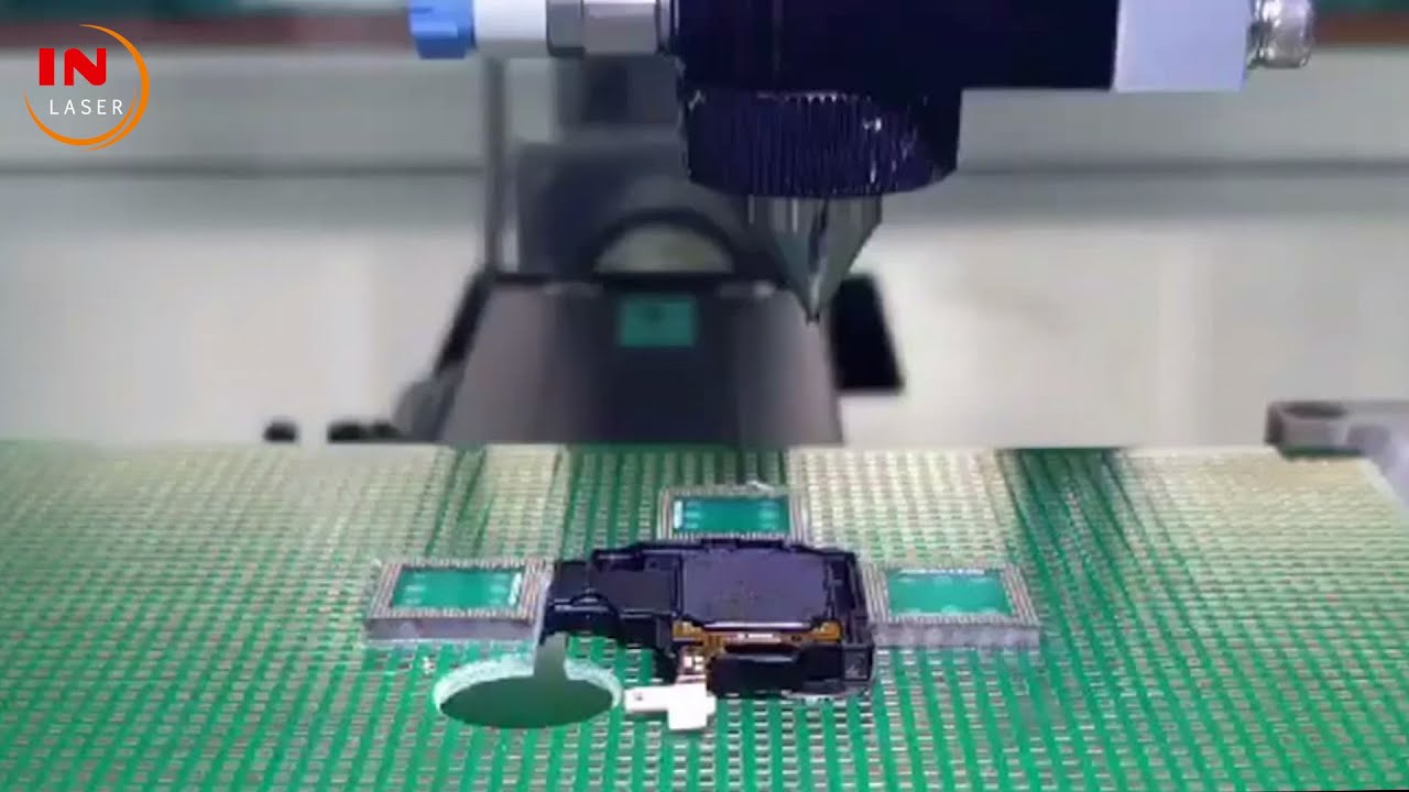 Laser Soldering System (레이저납땜기) - YouTube