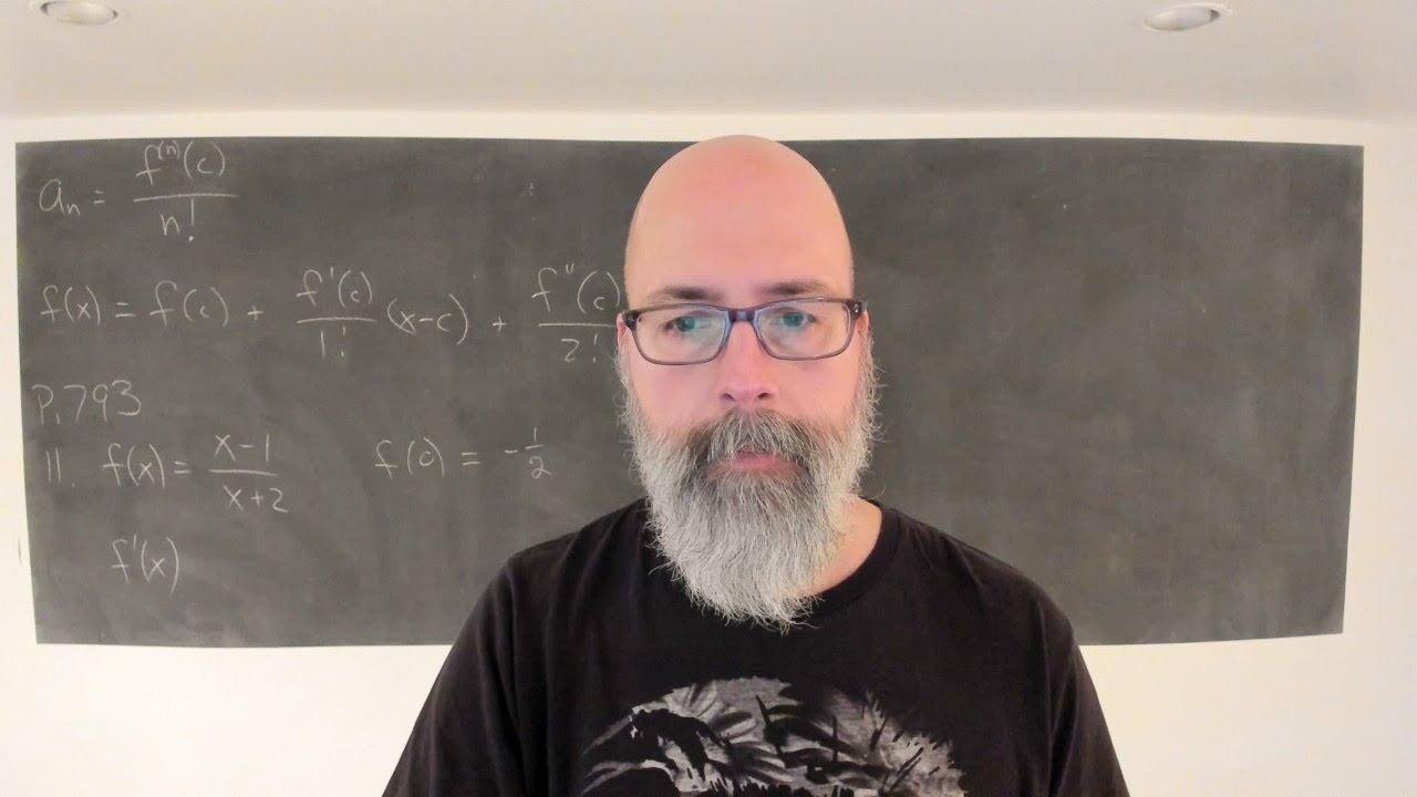 Math 222 May 5th: Taylor Series Part II - YouTube