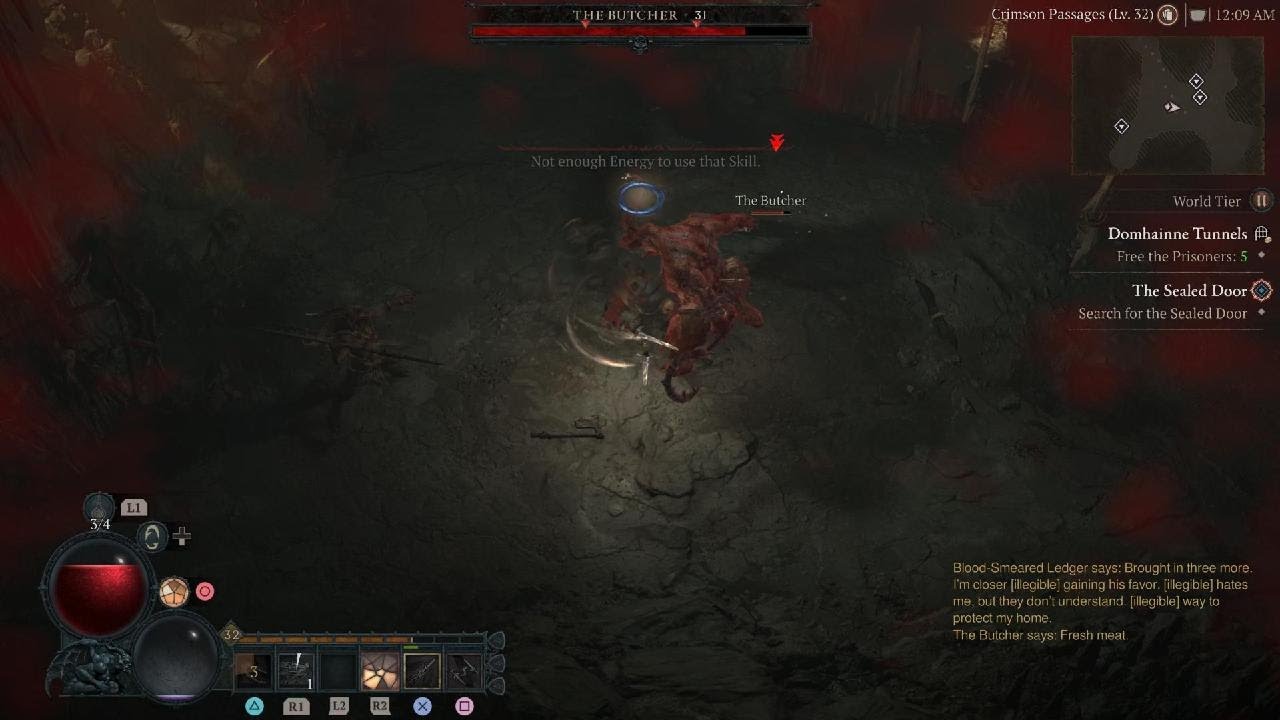 Butcher Dota 2 | DIABLO IV | PS5 4K HDR - YouTube