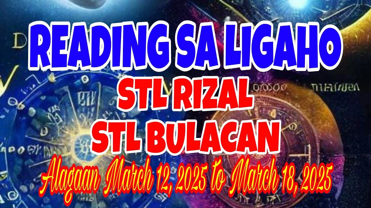STL RIZAL & STL BULACAN READING SA BULA (LIGAHO) ALAGAAN MARCH 12, 2025 ...