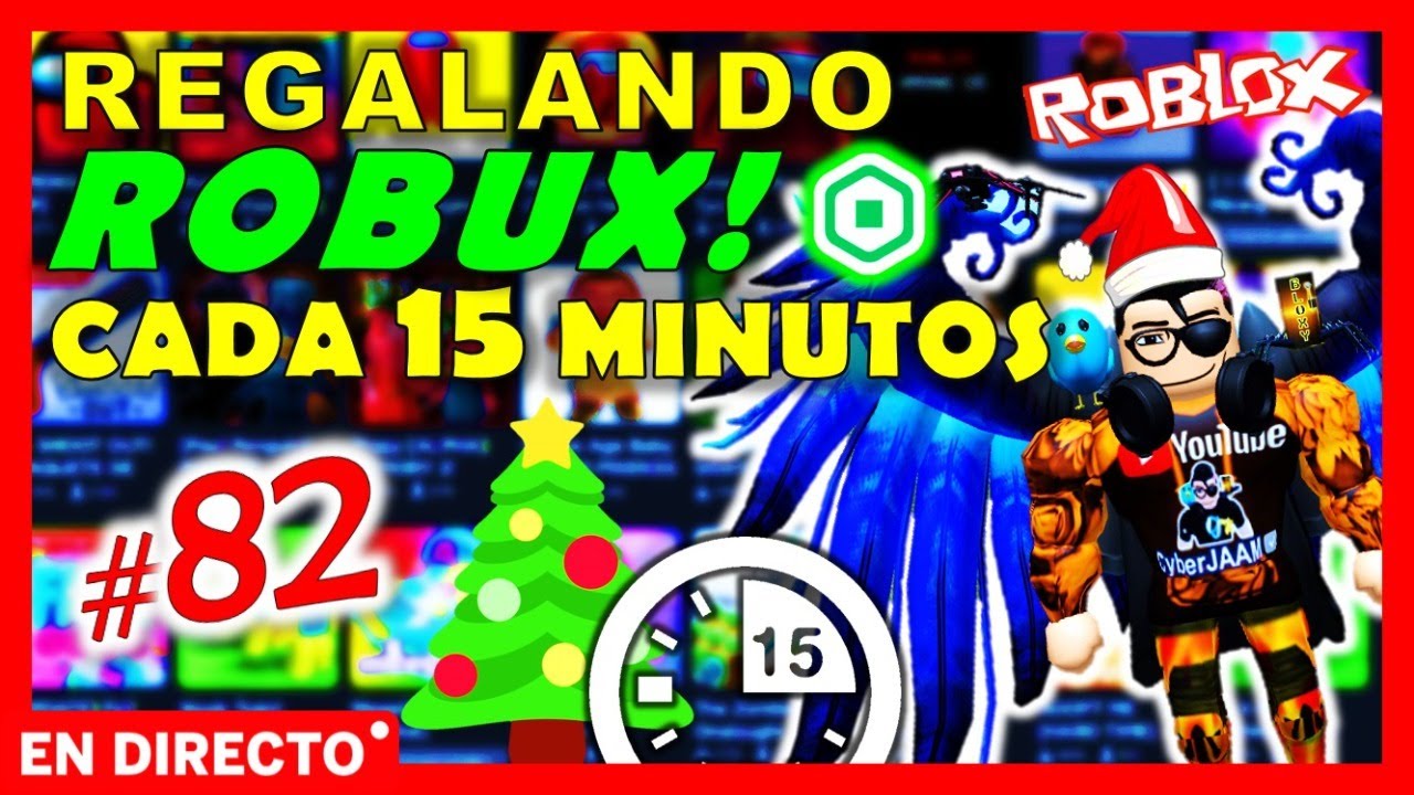 🔴 ROBLOX en DIRECTO | REGALANDO y SORTEANDO ROBUX #82 | JUGANDO con ...