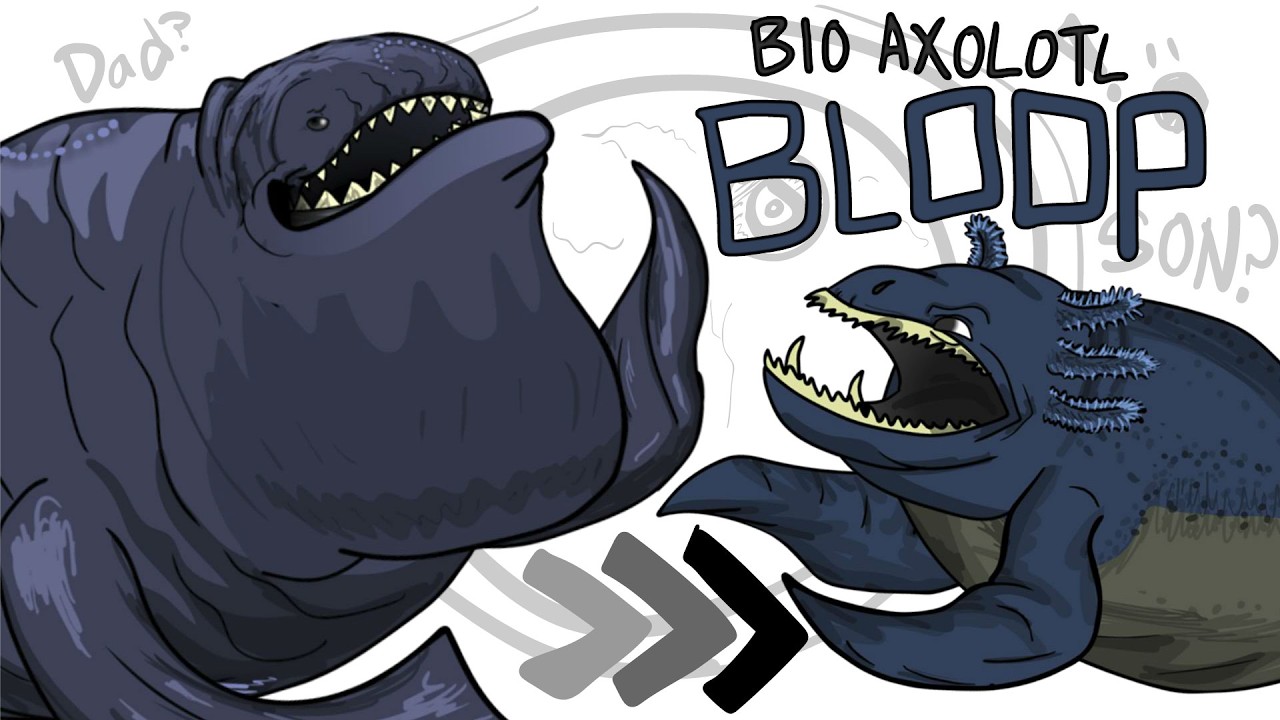 Bloop meets Bio Accurate Bloop... and his Axolotl MOM?! - YouTube