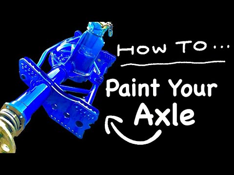 🥶 How To Paint You’re Axle & Create A Work Of Art 💥 DIY You Can Do ...