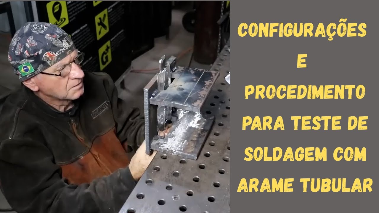 Solda com arame Tubular (FCAW) - Passe de raíz com backing cerâmico ...