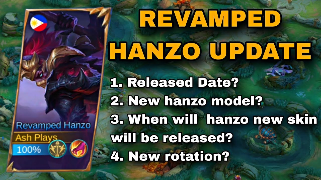 NEW HANZO REVAMPED UPDATE!! ( Will the new Hanzo become meta?) - YouTube