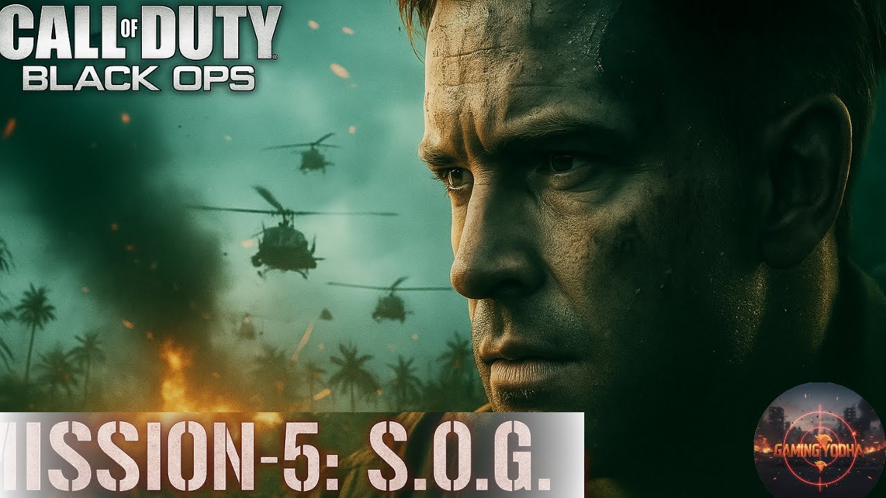 Call of Duty Black Ops | Mission 5 S.O.G. Full Gameplay Walkthrough ...