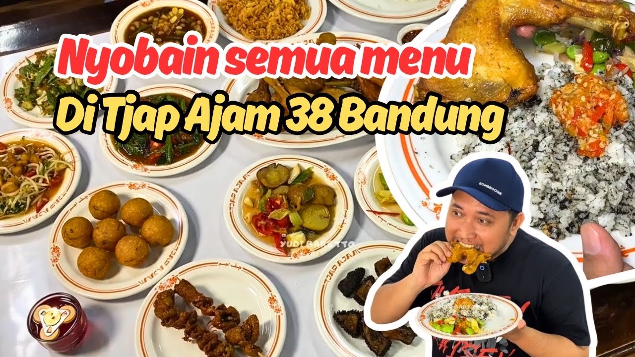 AYAM KAMPUNG HIPU PISAN DI TJAP AJAM 38 BANDUNG - YouTube