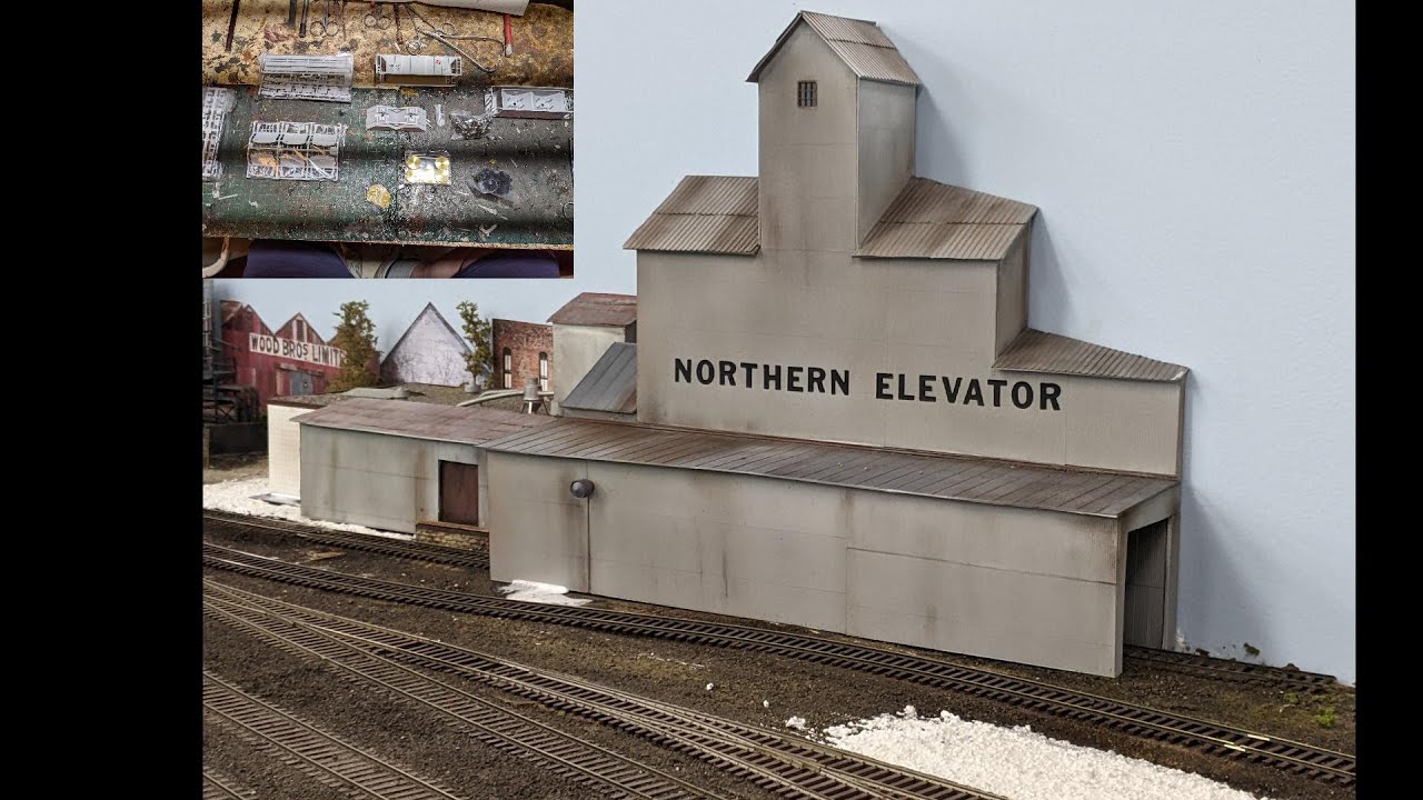 Building the Northern Grain Elevator on a Messy Workbench - YouTube