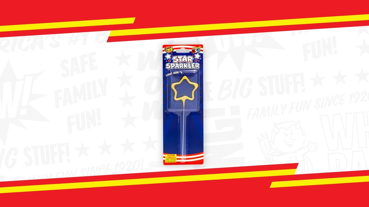 Star Sparkler - YouTube