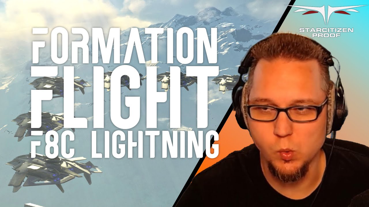 Star Citizen Stream F8C Formation Flug #starcitizen - YouTube