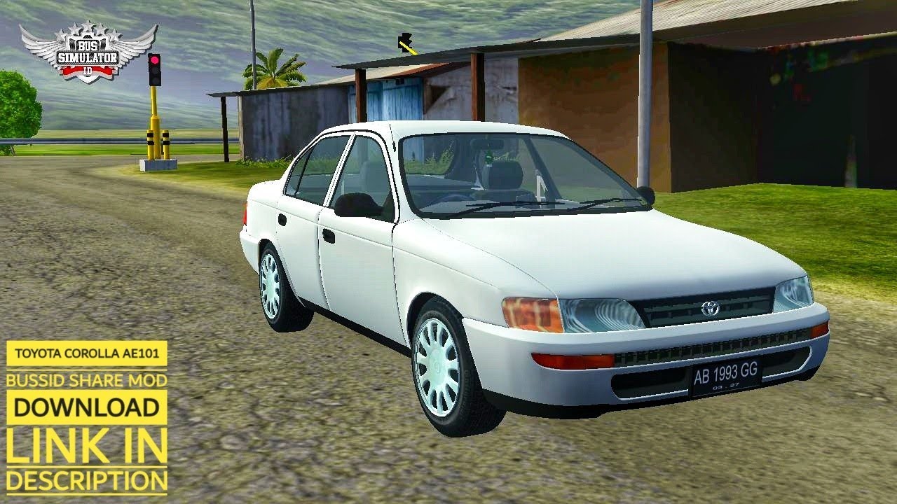 Bussid _ Toyota corolla AE101_ bus simulator Indonesia _bussid bus mod ...