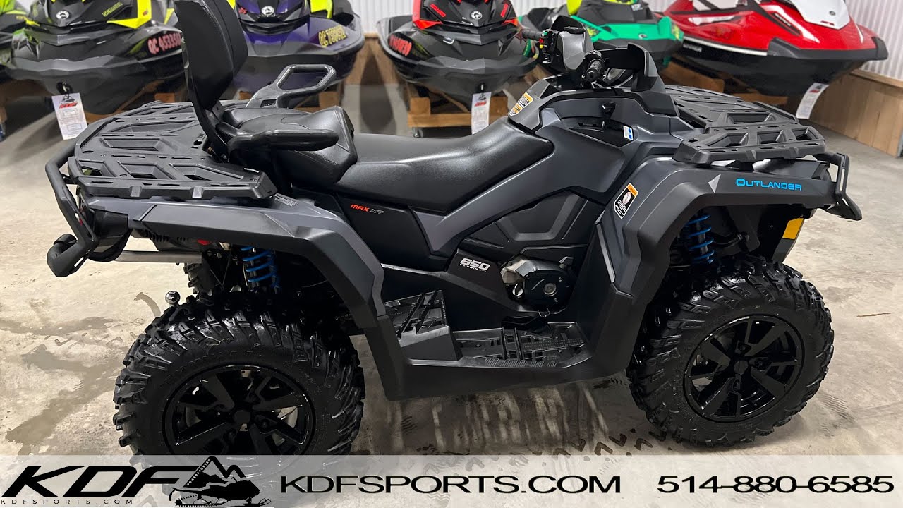 Can Am Outlander Max XT 650 2020 - YouTube