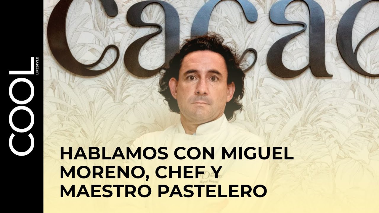 Hablamos con Miguel Moreno, uno de los mejores chefs pasteleros de ...