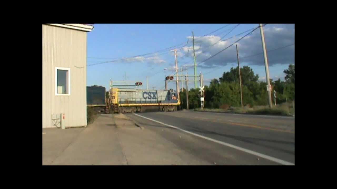 TRRS 116: Rare Leslie RS5T Horn on CSX 9156! The King of All Train Horns! - YouTube