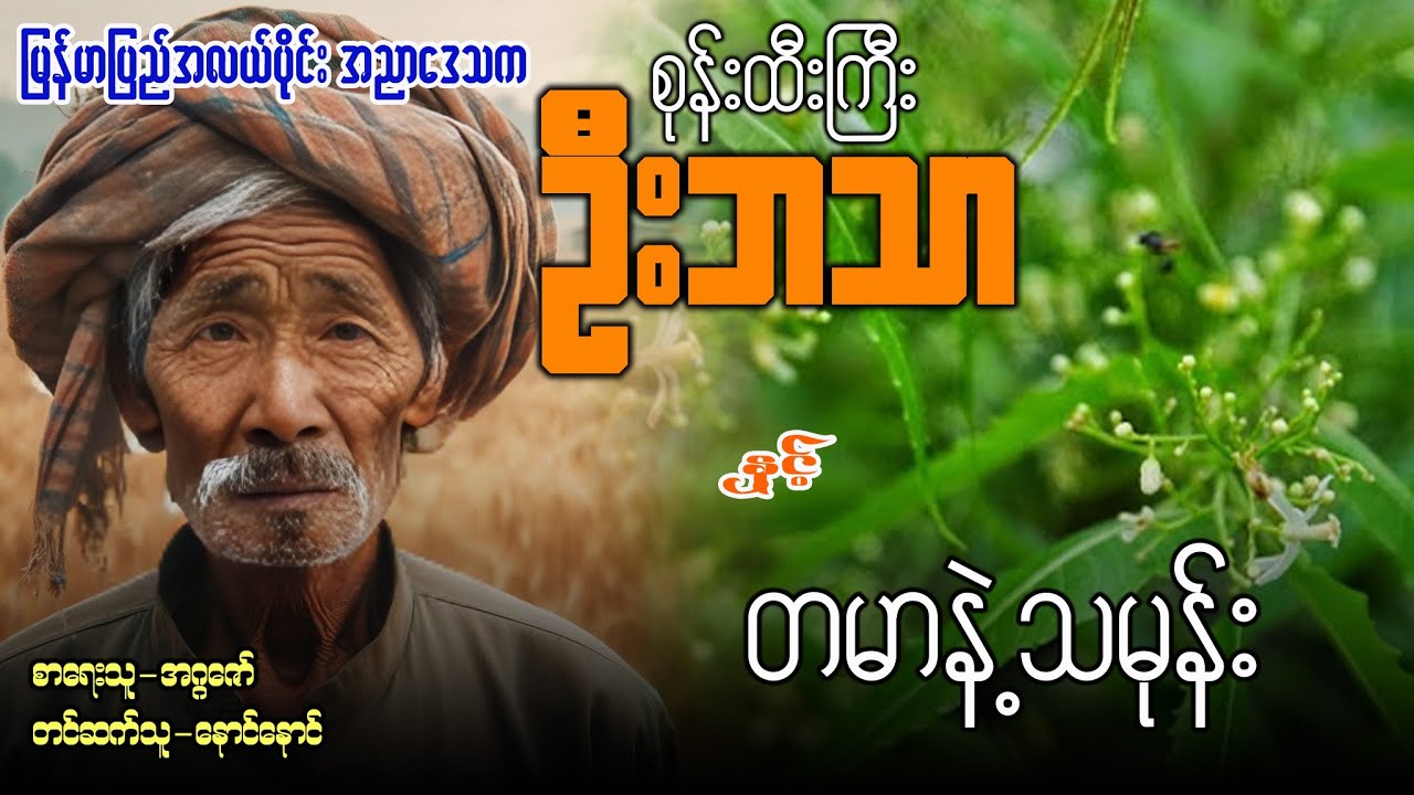 စုန်းထီးကြီး ဦးဘသာ နှင့် တမာနဲ့ သမုန်း အတွဲ၄ စာစဉ် ၂၉ Youtube
