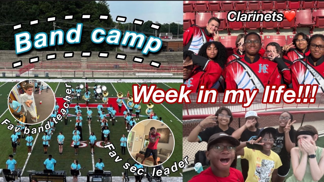 Week in my life at.. BAND CAMP🥁 - YouTube
