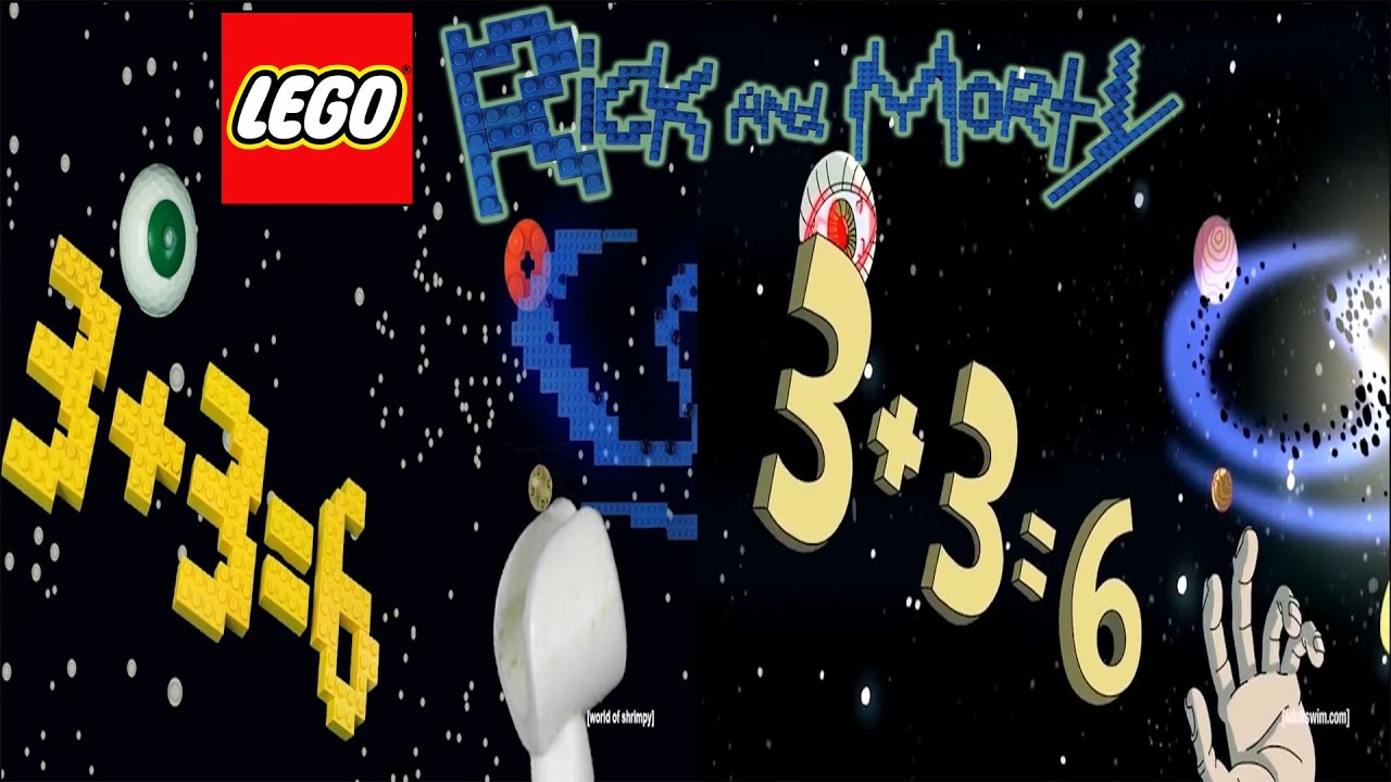 LEGO Rick and Morty Intro Comparison (Stop-motion) - YouTube