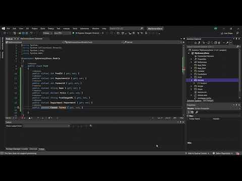 Scaffolding ASP.NET MVC in Microsoft Visual Studio with Entity Framework - YouTube