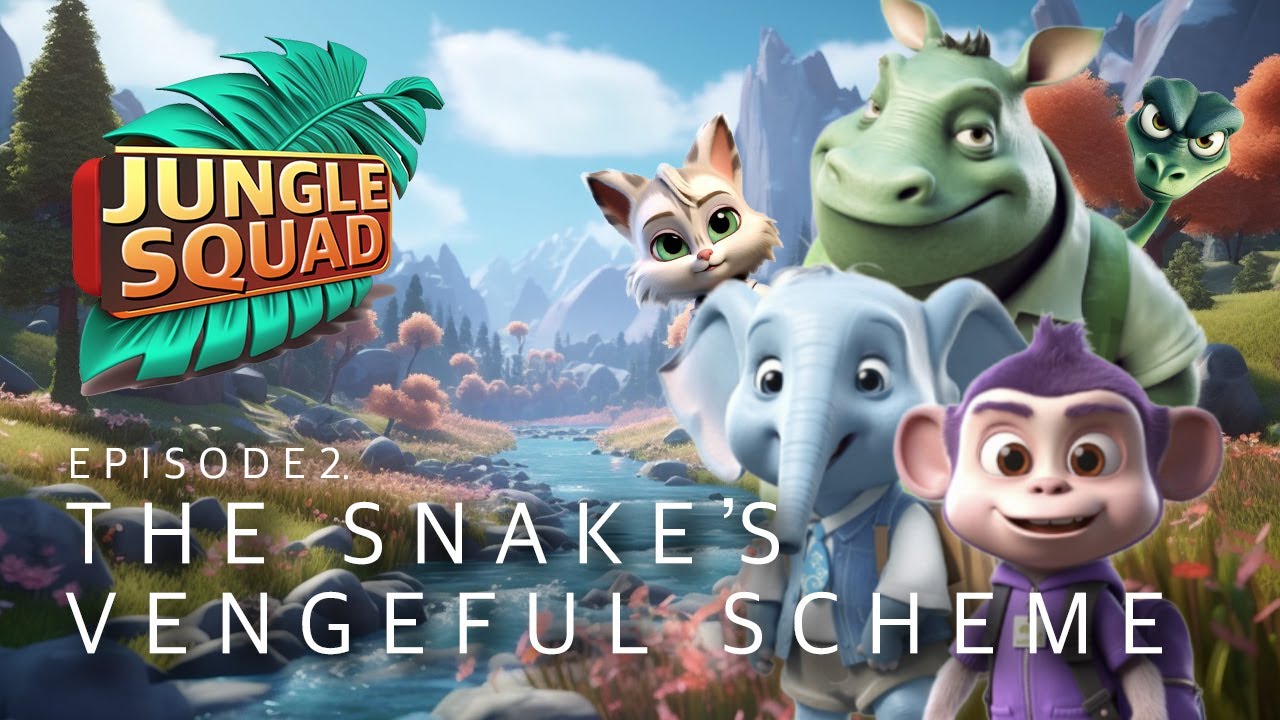 The Snake's Vengeful Scheme | EPISODE 02 | Jungle Squad | Nursery Rhyme ...