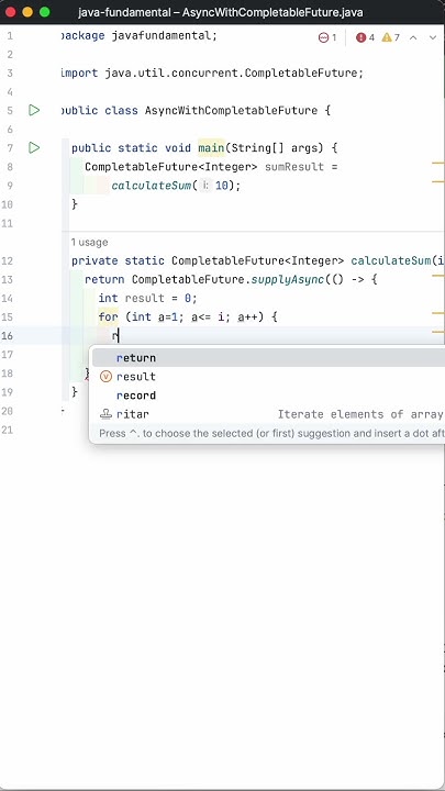 Java: Asynchronous Programming with CompletableFuture - YouTube