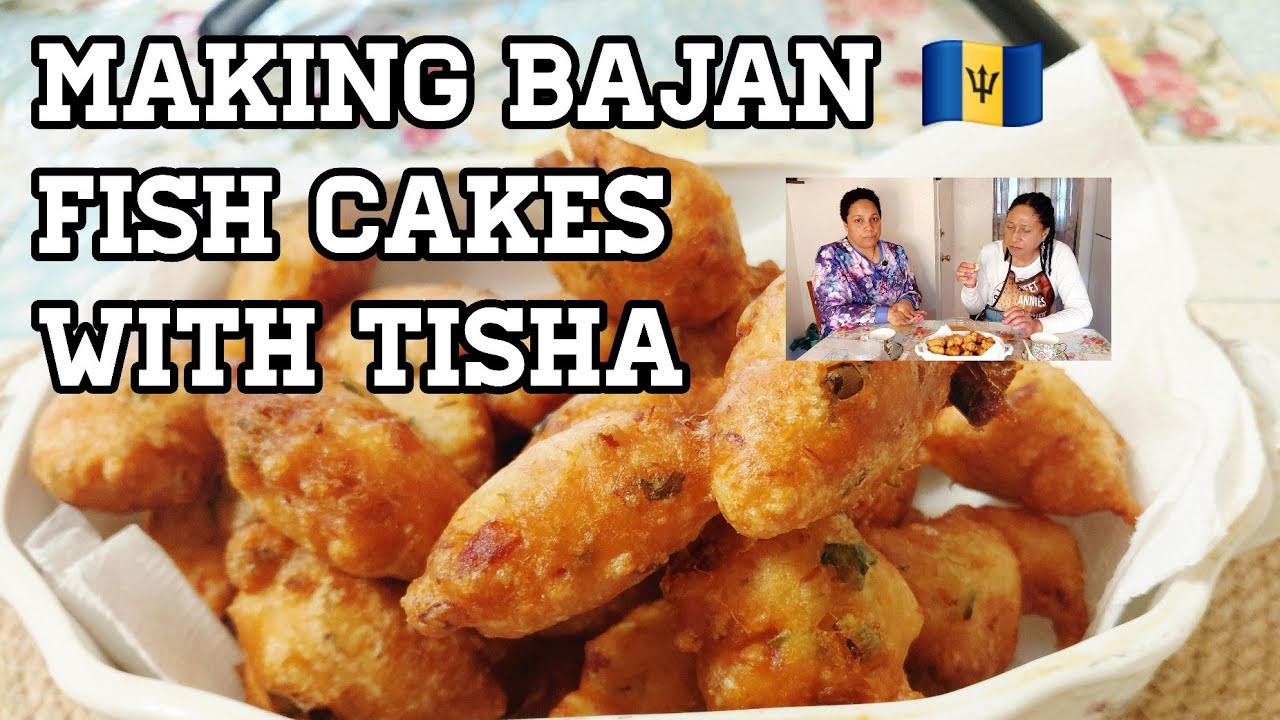 How to make good Old fashion Bajan fish cakes🇧🇧🇧🇧 with my daughter ...