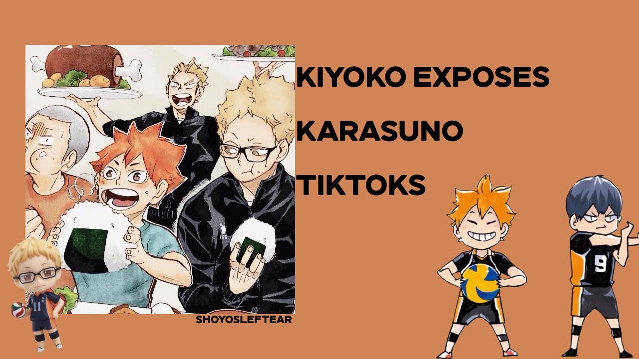 🏐 || kiyoko exposes karasuno’s haikyuu tiktoks || comedy ...
