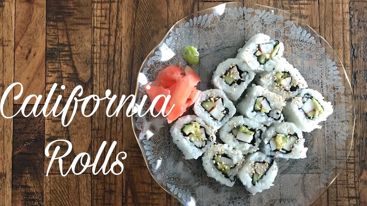 How to make California rolls - YouTube