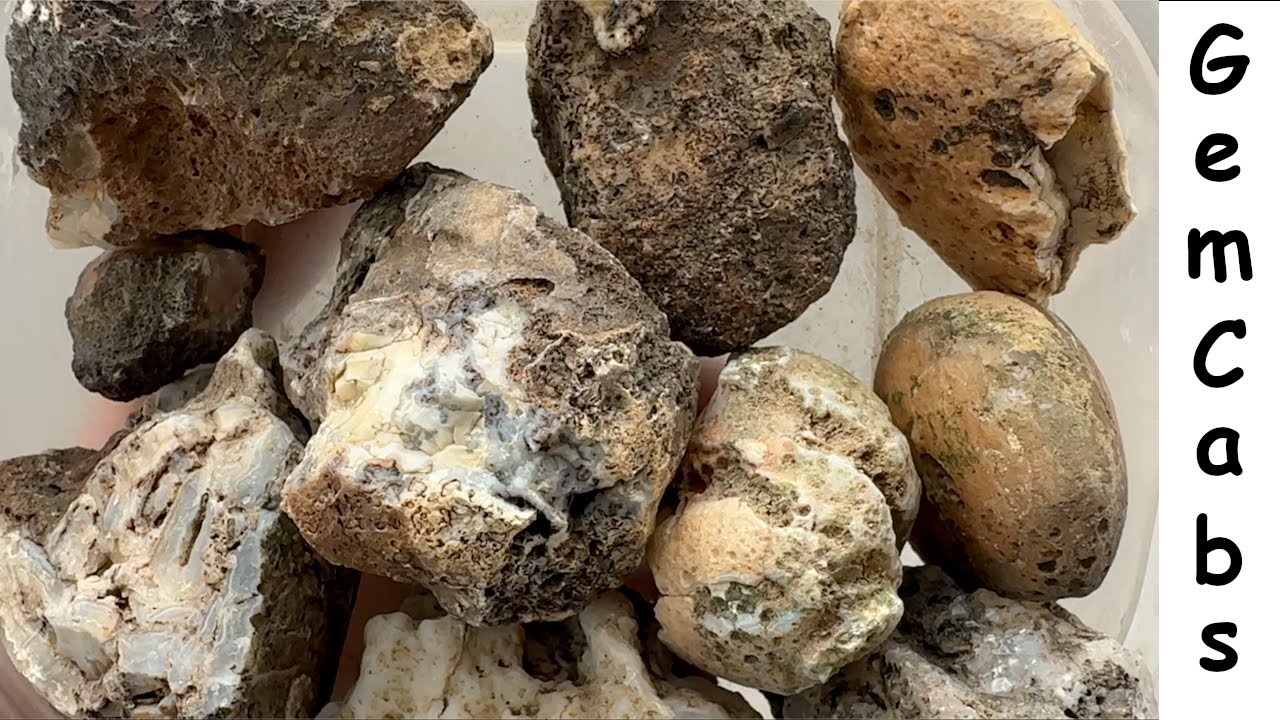 Group of Arizona Agates Cut Open to Reveal What is Hiding Inside 12 22 ...
