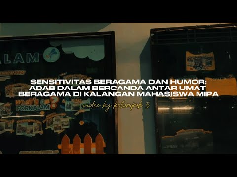 SENSITIVITAS BERAGAMA DAN HUMOR: ADAB BERCANDA ANTAR UMAT BERAGAMA DI ...