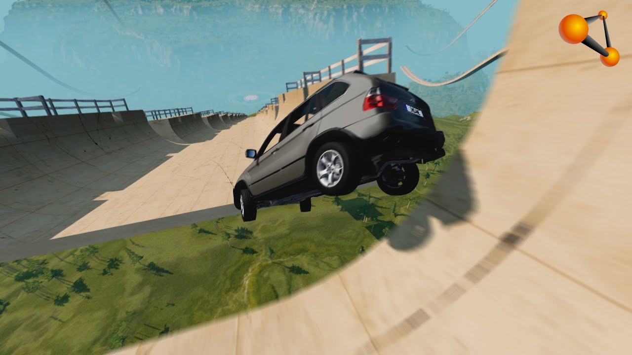 BeamNG.Drive | MEGA RAMP #53 | BeamNG Insane - YouTube