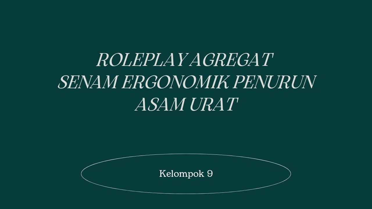 Senam Ergonomik Penurun Asam Urat - YouTube