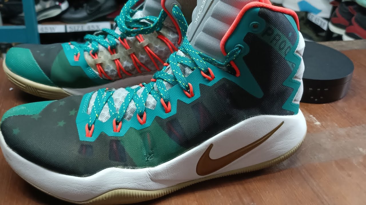 nike hyperdunk zoom green - YouTube