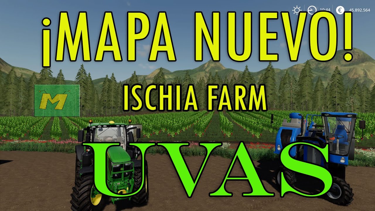 🌏MAPA NUEVO en FARMING SIMULATOR 19🌏 ISCHIA FARM | 2020 | - YouTube