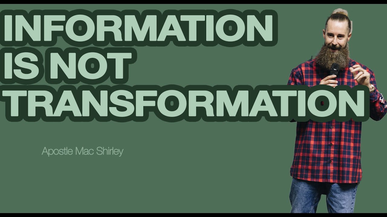 Authentic Worship Experience | Information is not Transformation ...