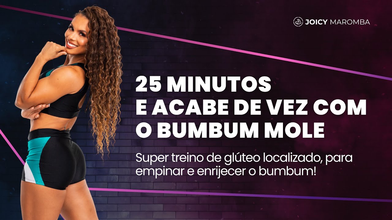 TREINO DE GLÚTEO LOCALIZADO, PARA EMPINAR E ENRIJECER O BUMBUM - YouTube