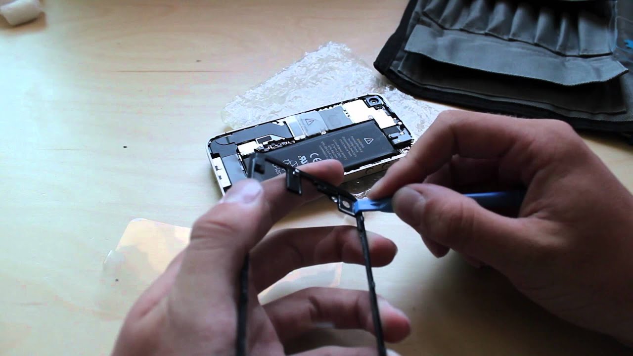 Transparent Back Panel for iPhone 4S By iFixit Review - YouTube