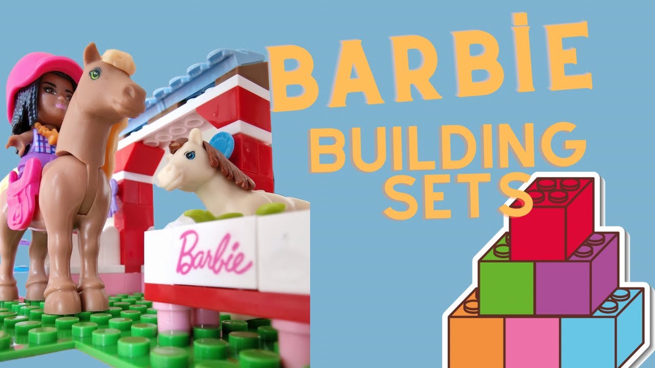 Barbie Building Sets - YouTube